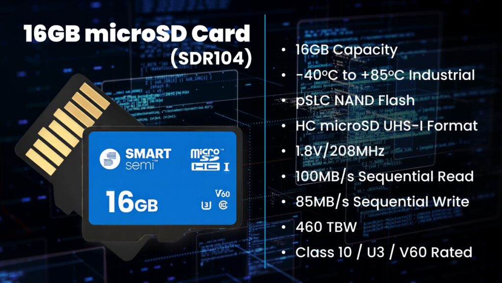 16GB HC microSD Card Enables Fast Transfers of Smaller Files - SmartSemi